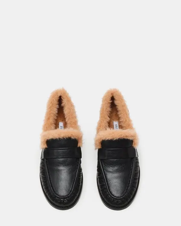 Steve Madden Ronie Faux Fur Loafers