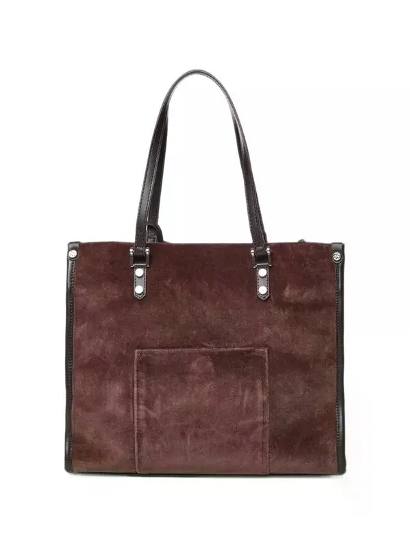 V°73 Quarzo Embroidered Tassel-detail Tote Bag
