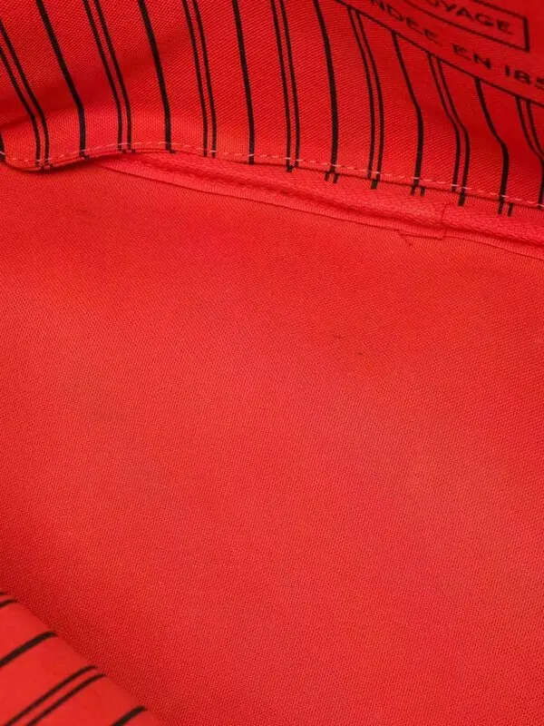LOUIS VUITTON 2015 Mm Neverfull Damier Ebene Tote Bag