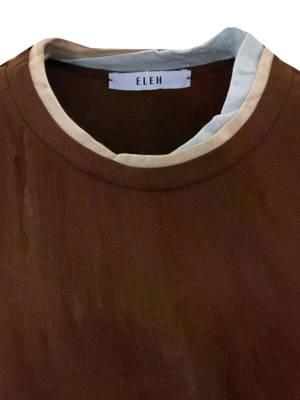 ELEH Layered-effect Long-sleeve T-shirt