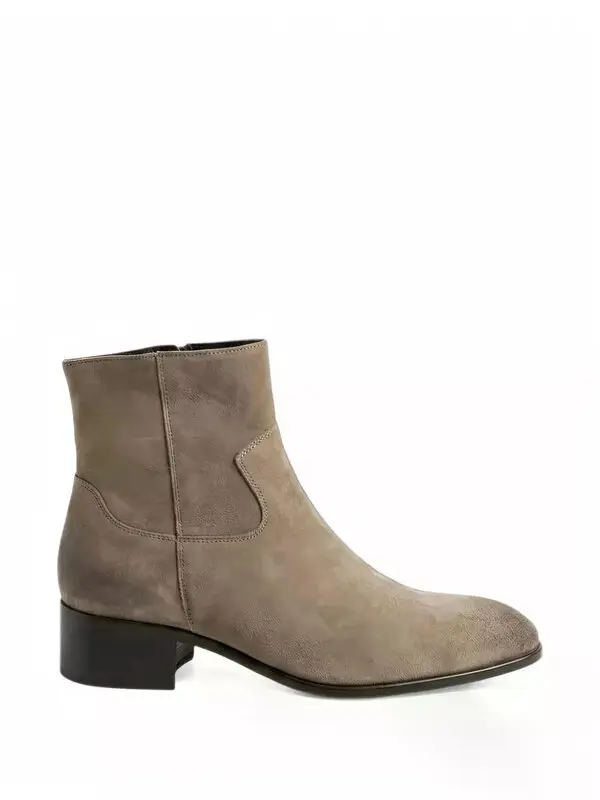 SANGUE Suede Ankle Boots