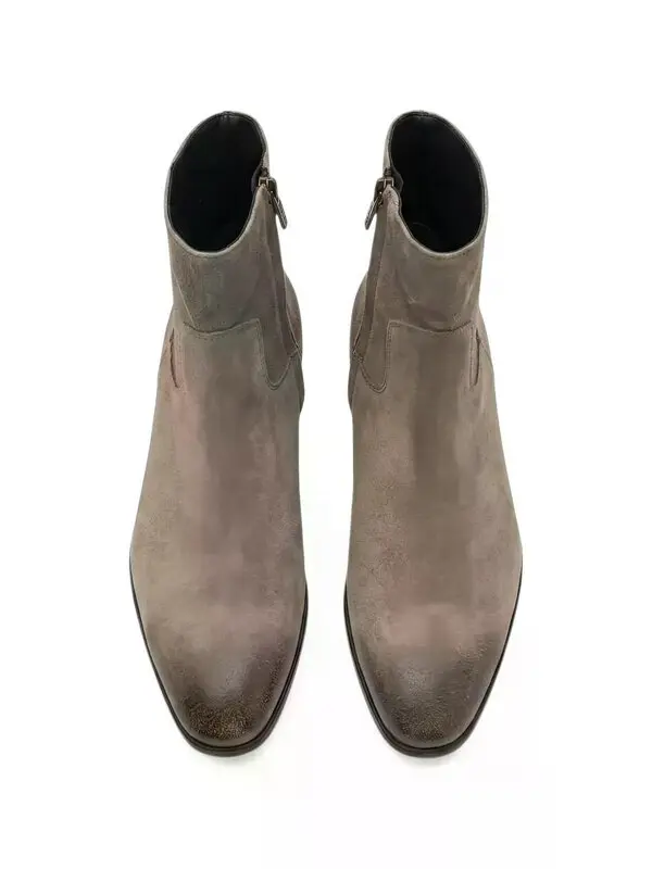 SANGUE Suede Ankle Boots