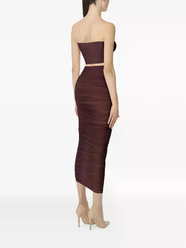 Wolford Draped Skirt - Brown