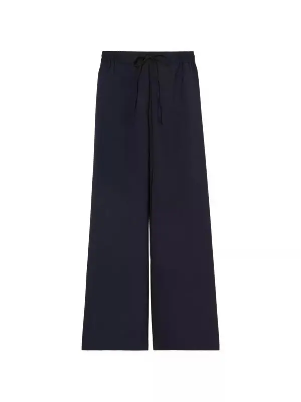 Claudie Pierlot Drawstring Wide-leg Trousers - Blue
