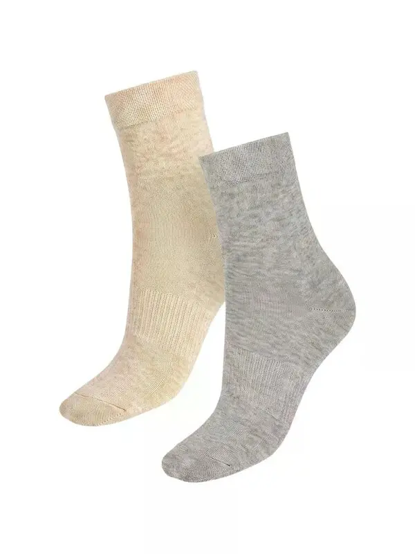 Wolford Ankle-length Socks - Grey