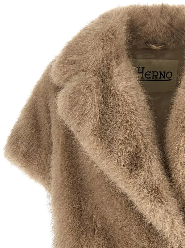 Herno Tocco' Coat - Cream