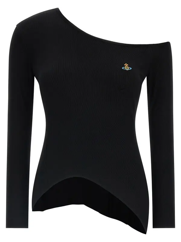 VIVIENNE WESTWOOD Orgy Shoulder' T-shirt - Black