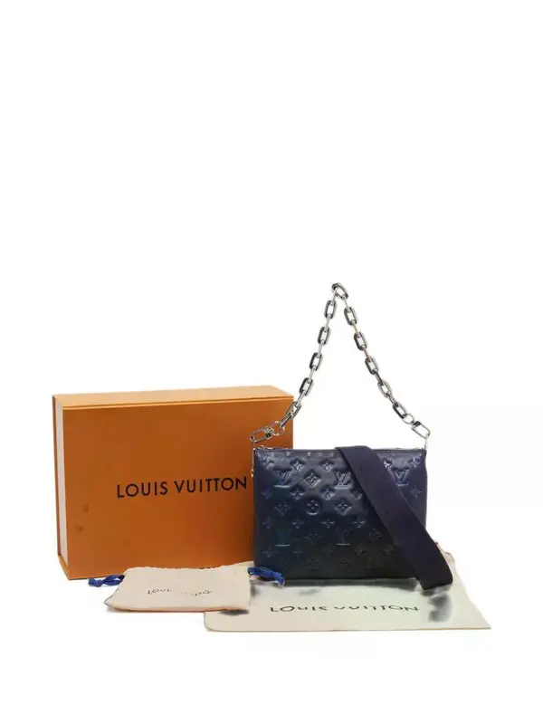 LOUIS VUITTON Pm Coussin Embossed Shoulder Bag