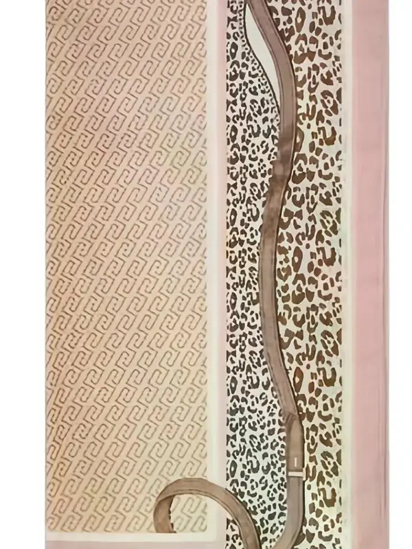 Liu Jo Animal-print Stole With Straps