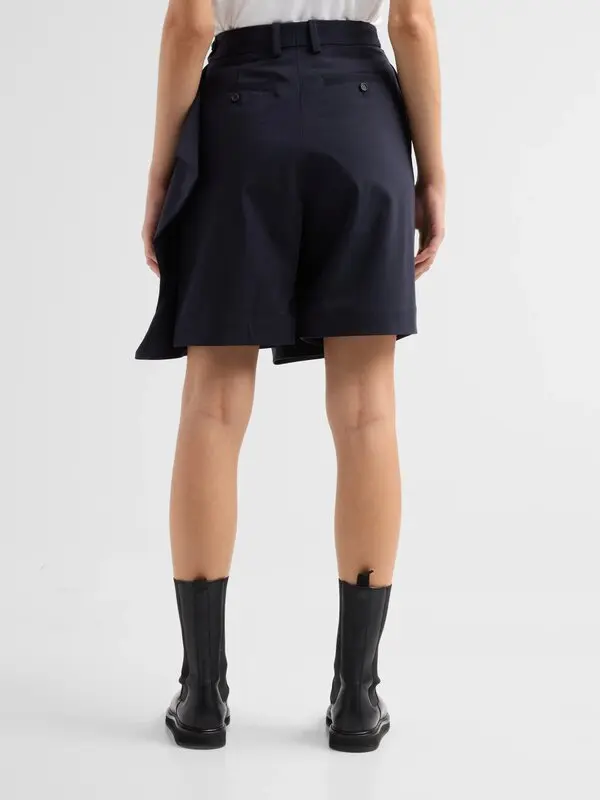 JW Anderson Draped Tailored Shorts