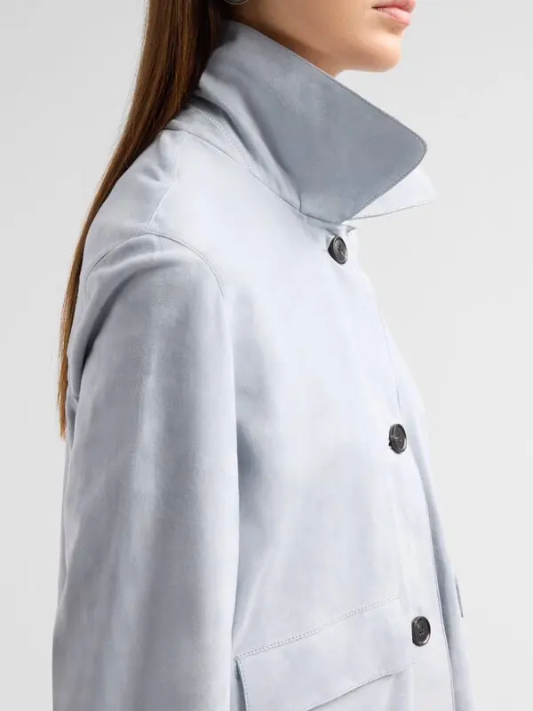ARMA Suede Single-breasted Jacket