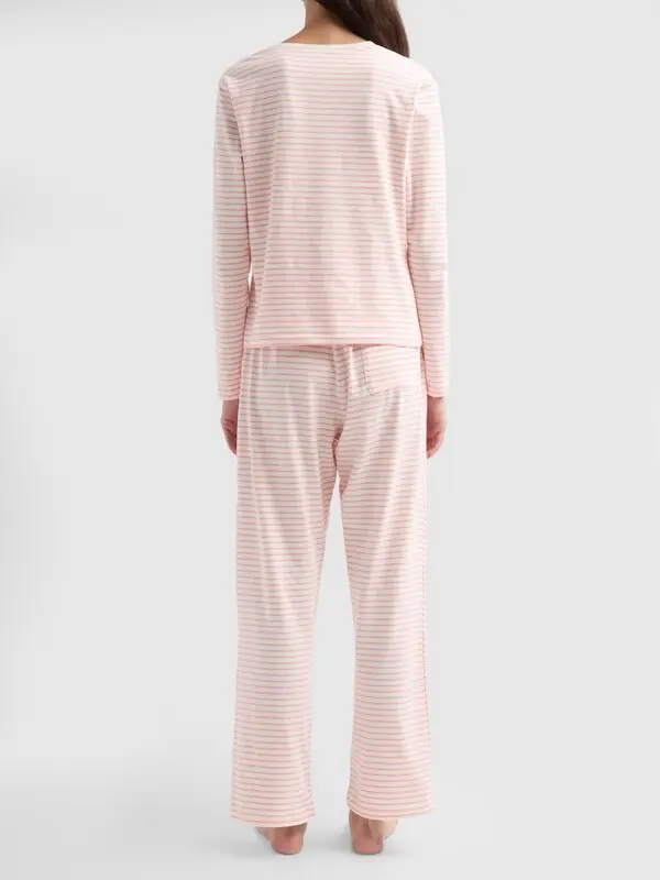 PAPINELLE Soft Cotton Knit Pajama Set