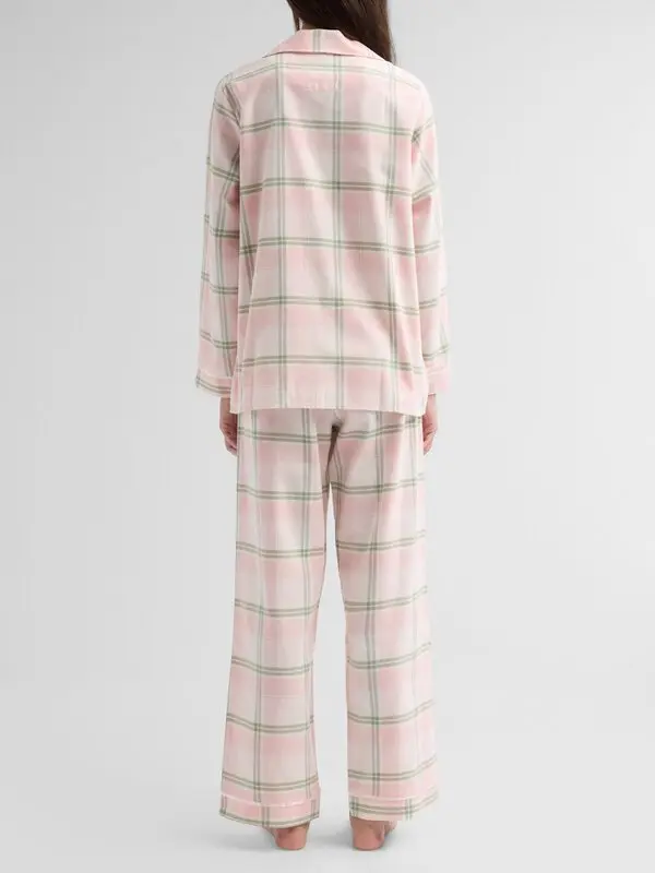 PAPINELLE Cotton Plaid Pajama Set