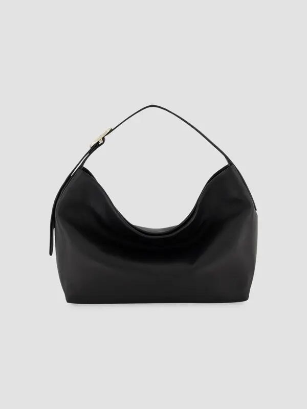 Vince Plonge Vivian Small Hobo Bag - Black