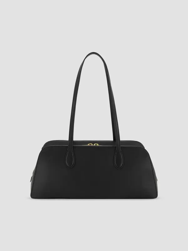 Vince Athena Leather Shoulder Bag