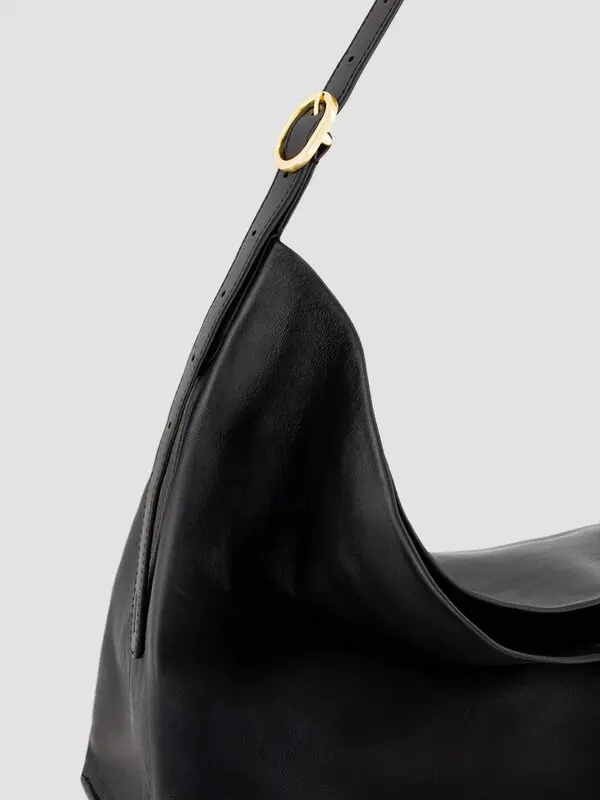 Vince Medium Plonge Vivian Leather Hobo Bag