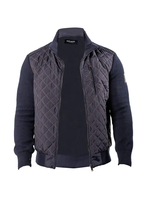 MACEOO Bomber Jacket - Blue