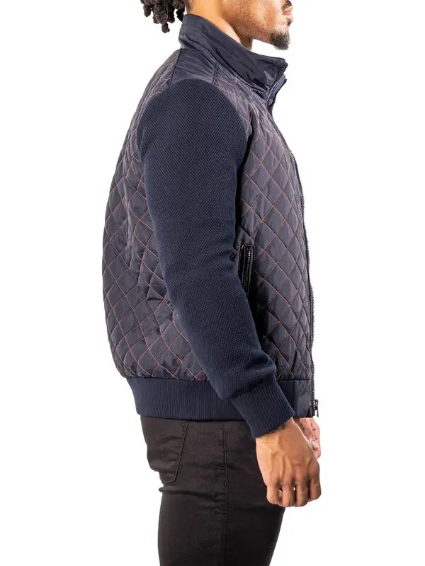 MACEOO Bomber Jacket - Blue