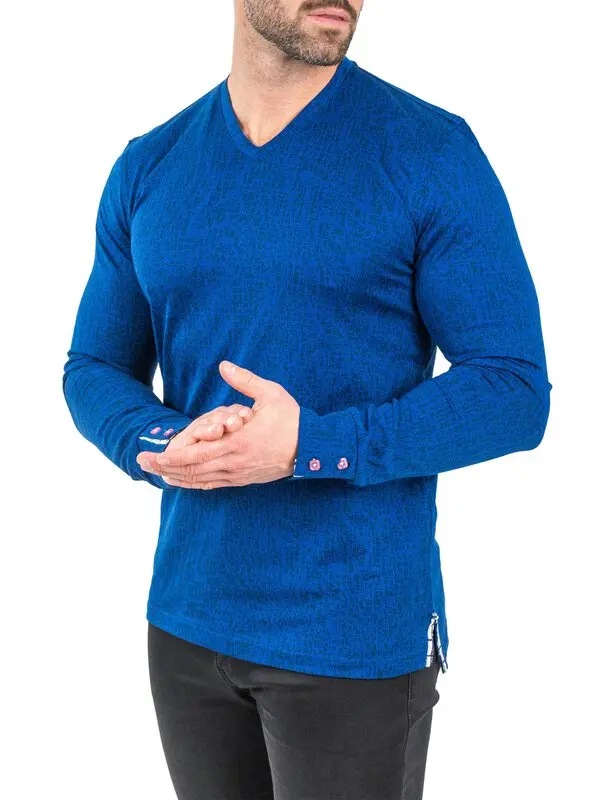 MACEOO V-neck Edison T-shirt