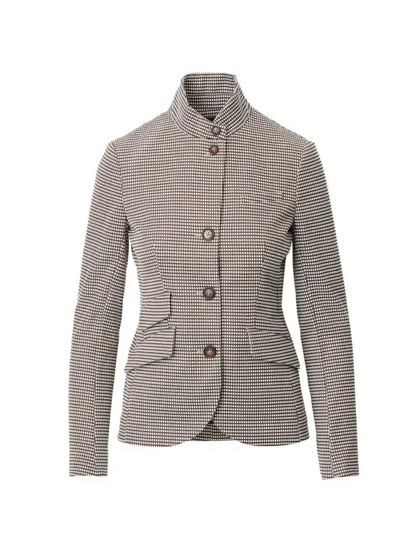 Rag & Bone Slade Check Stretch-cotton Blazer