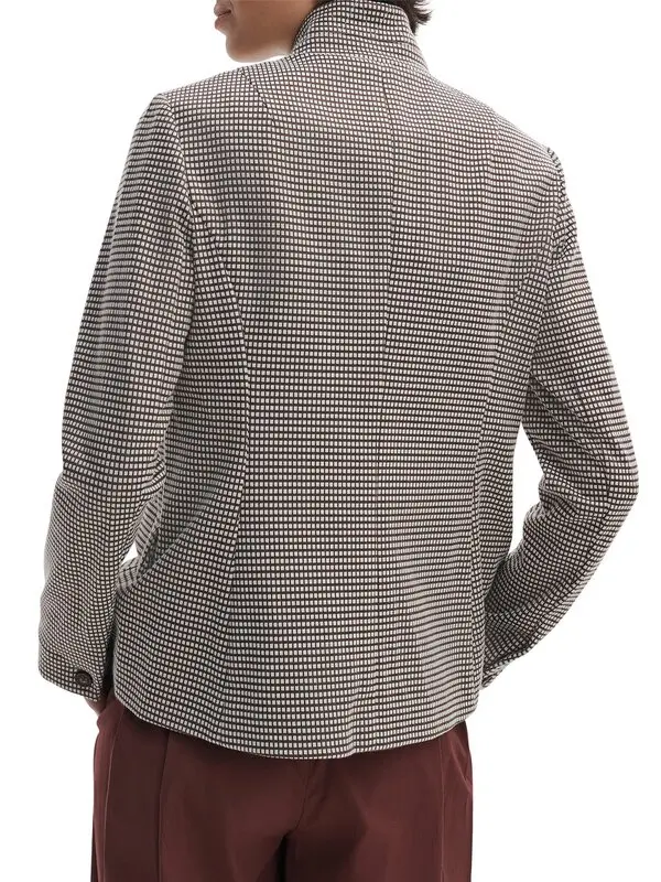 Rag & Bone Slade Check Stretch-cotton Blazer