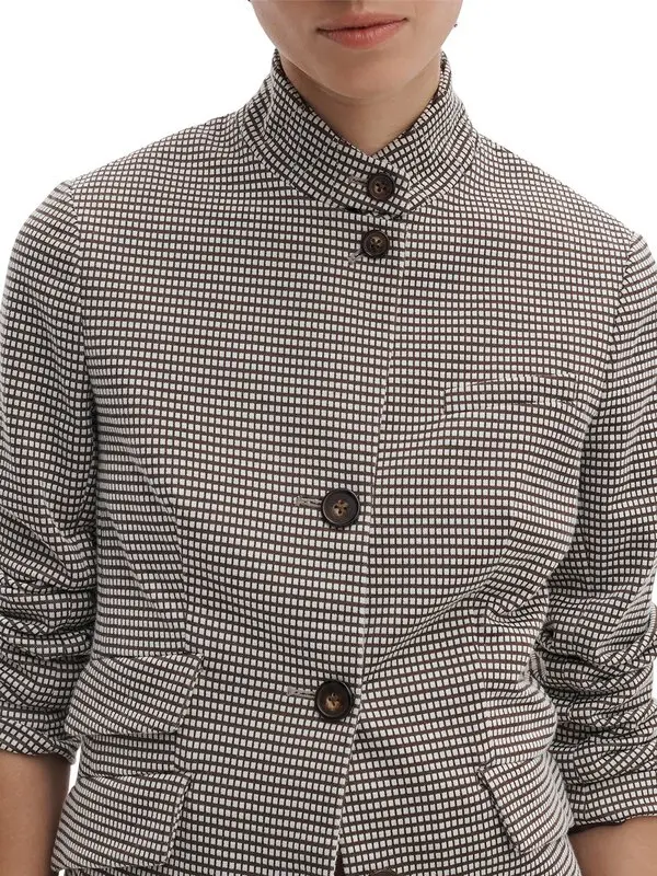 Rag & Bone Slade Check Stretch-cotton Blazer