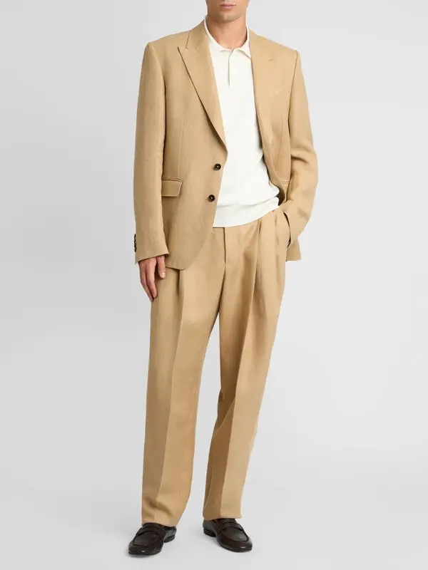 Dolce & Gabbana Pleated Straight-leg Trousers
