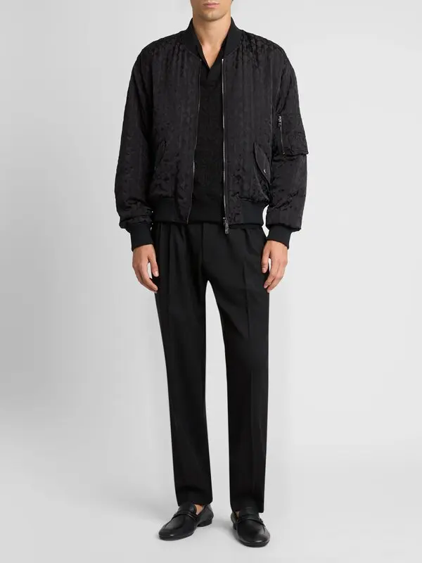 Dolce & Gabbana Stretch-virgin Wool Trousers