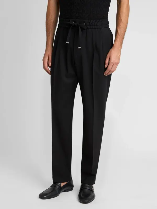 Dolce & Gabbana Stretch-virgin Wool Trousers