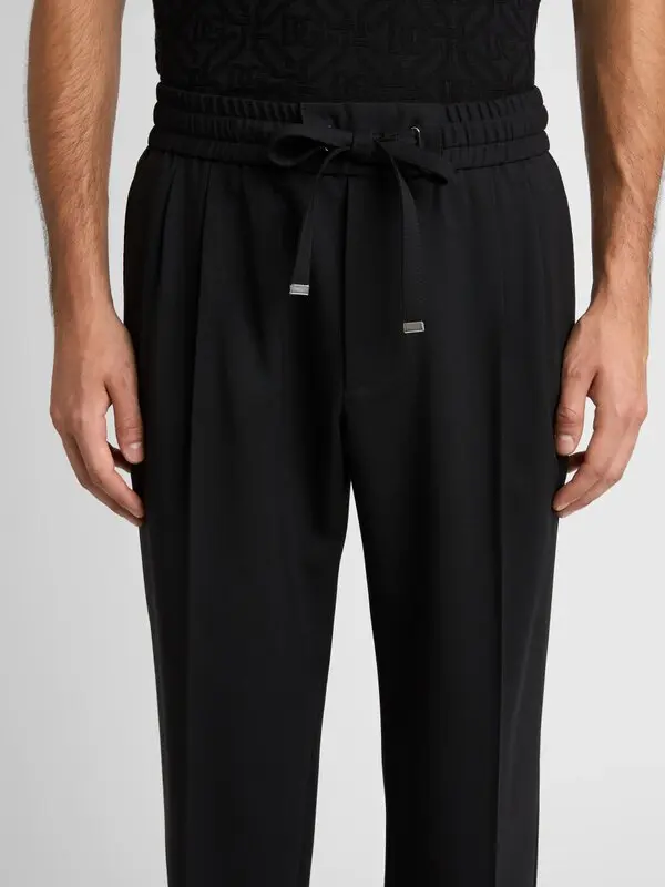 Dolce & Gabbana Stretch-virgin Wool Trousers