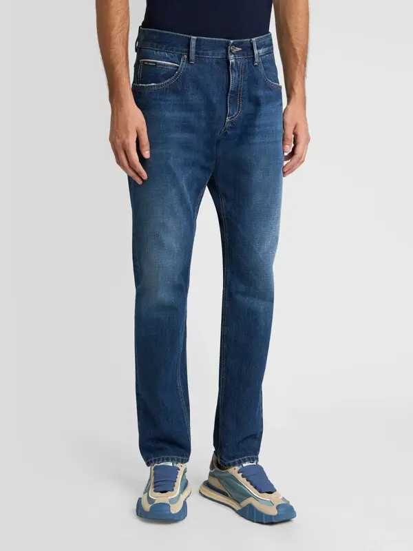 Dolce & Gabbana Sharabti Emery Straight-leg Jeans