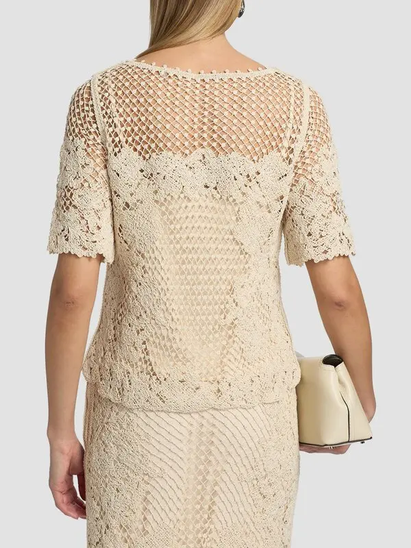 Kobi Halperin Magnolia Crochet Blouse