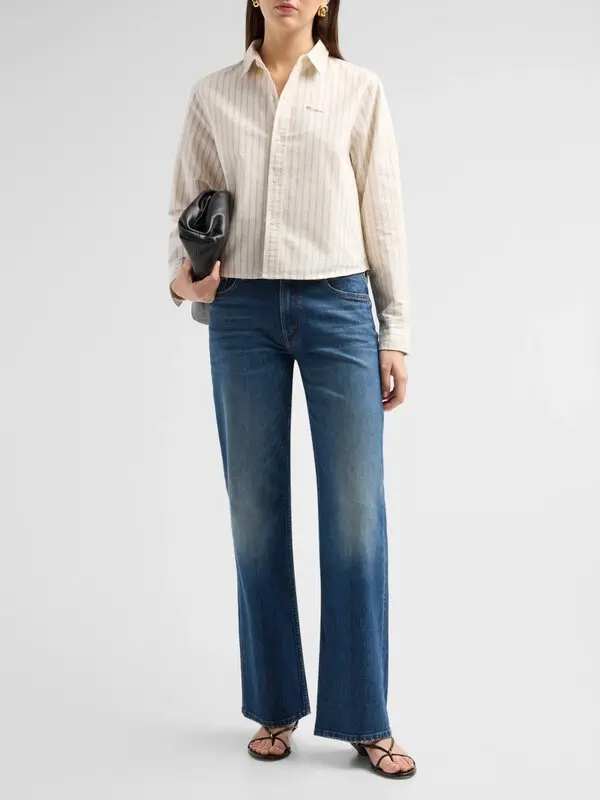 MOTHER The Bookie Sneak Jeans