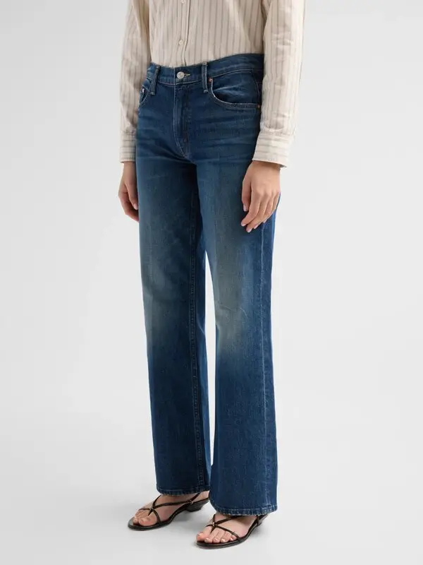 MOTHER The Bookie Sneak Jeans