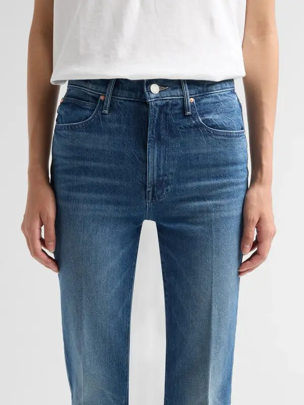 MOTHER The Kick It Slim-fit Straight-leg Jeans
