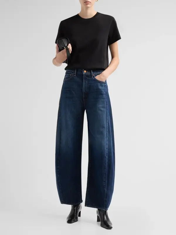 MOTHER The Lemon Twist Sneak Jeans