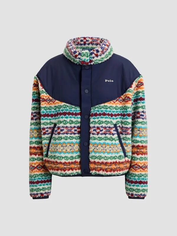 Polo Ralph Lauren Jaquard High-pile Fleece Jacket