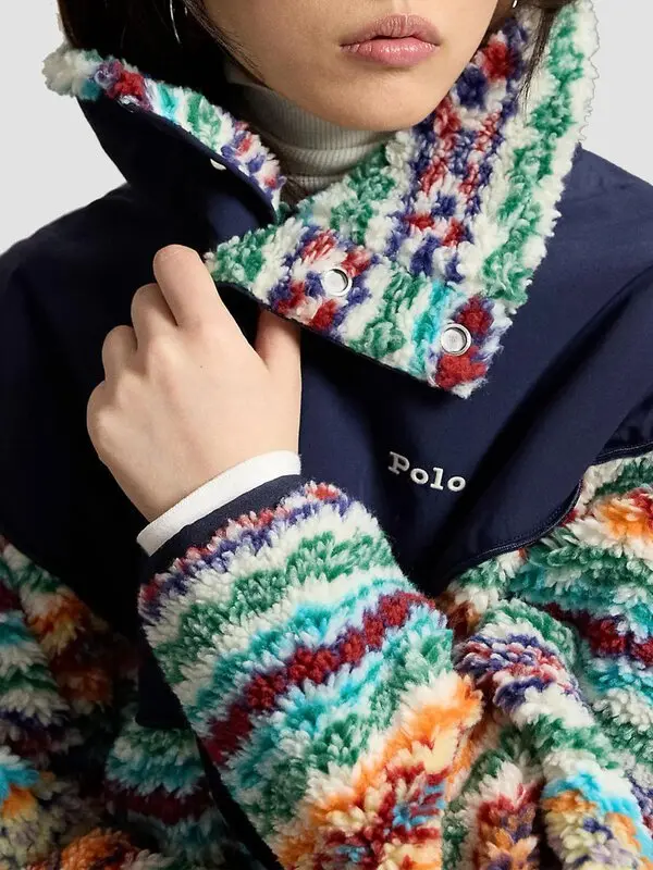 Polo Ralph Lauren Jaquard High-pile Fleece Jacket