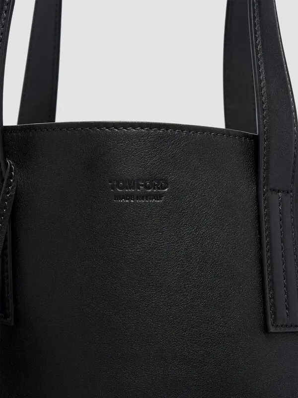 TOM FORD North South Leather Tote Bag