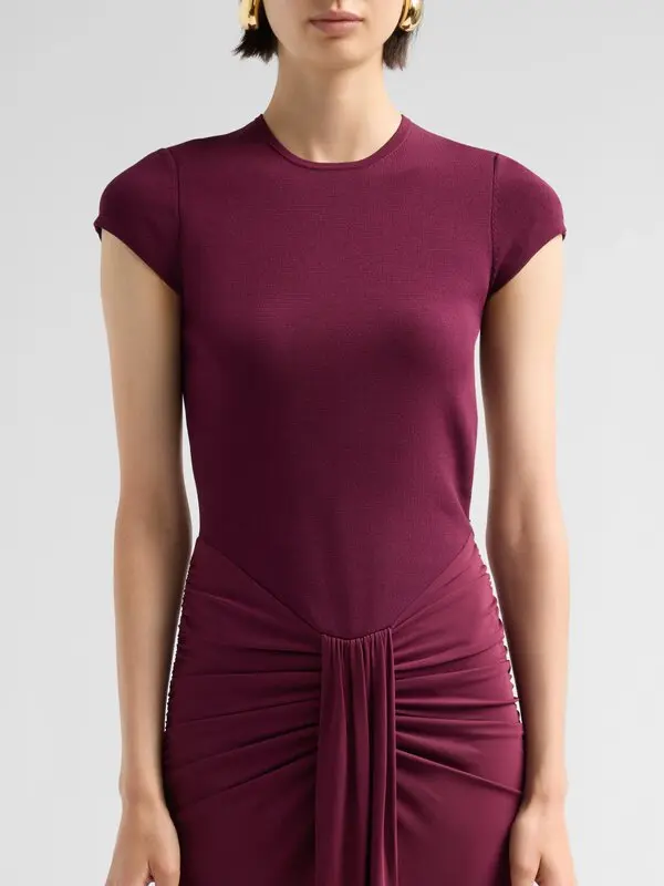 Simkhai Matilde Cap-sleeve Gown