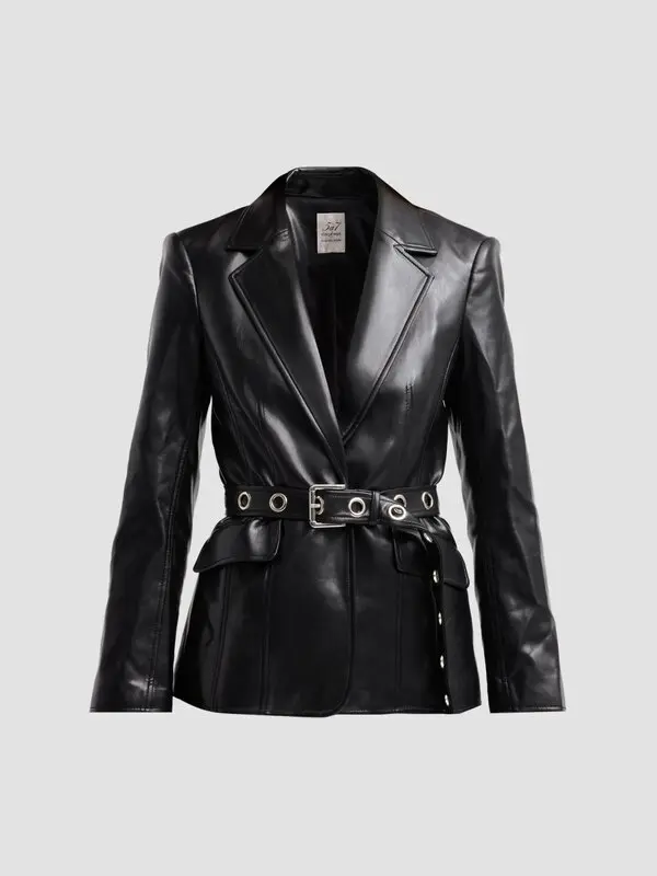 Cinq À Sept Santana Vegan Leather Blazer