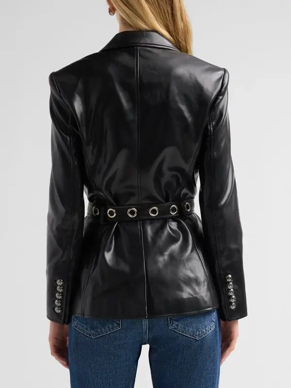 Cinq À Sept Santana Vegan Leather Blazer