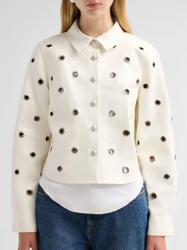 Cinq À Sept Ramone Grommet Jacket