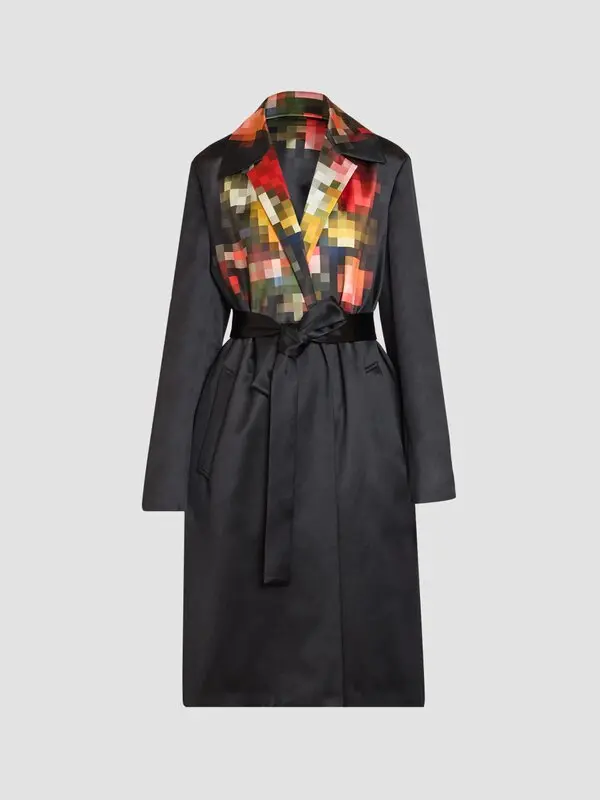 Dries Van Noten Roltas Cotton-silk Coat