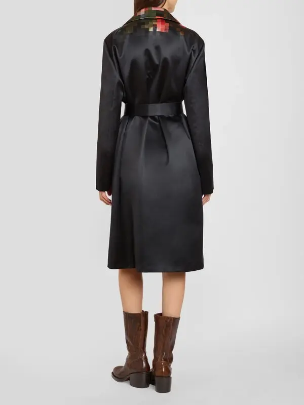 Dries Van Noten Roltas Cotton-silk Coat