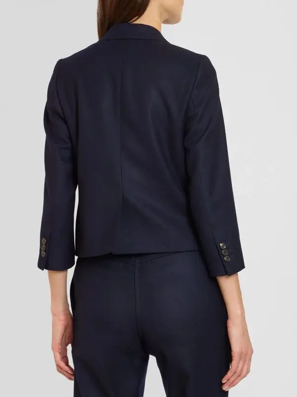 Dries Van Noten Bamis Wool Crop Blazer