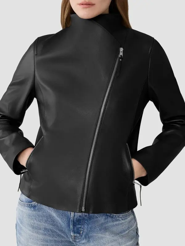 Soia & Kyo Catherine Leather Biker Jacket