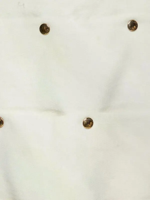 LOUIS VUITTON Snap-button Wool Mini Skirt