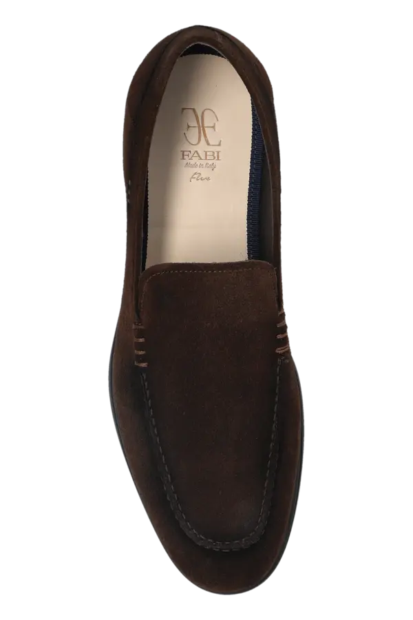 FABI Suede Loafers