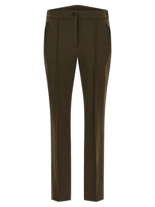 Moncler Technical Twill Pants - Green
